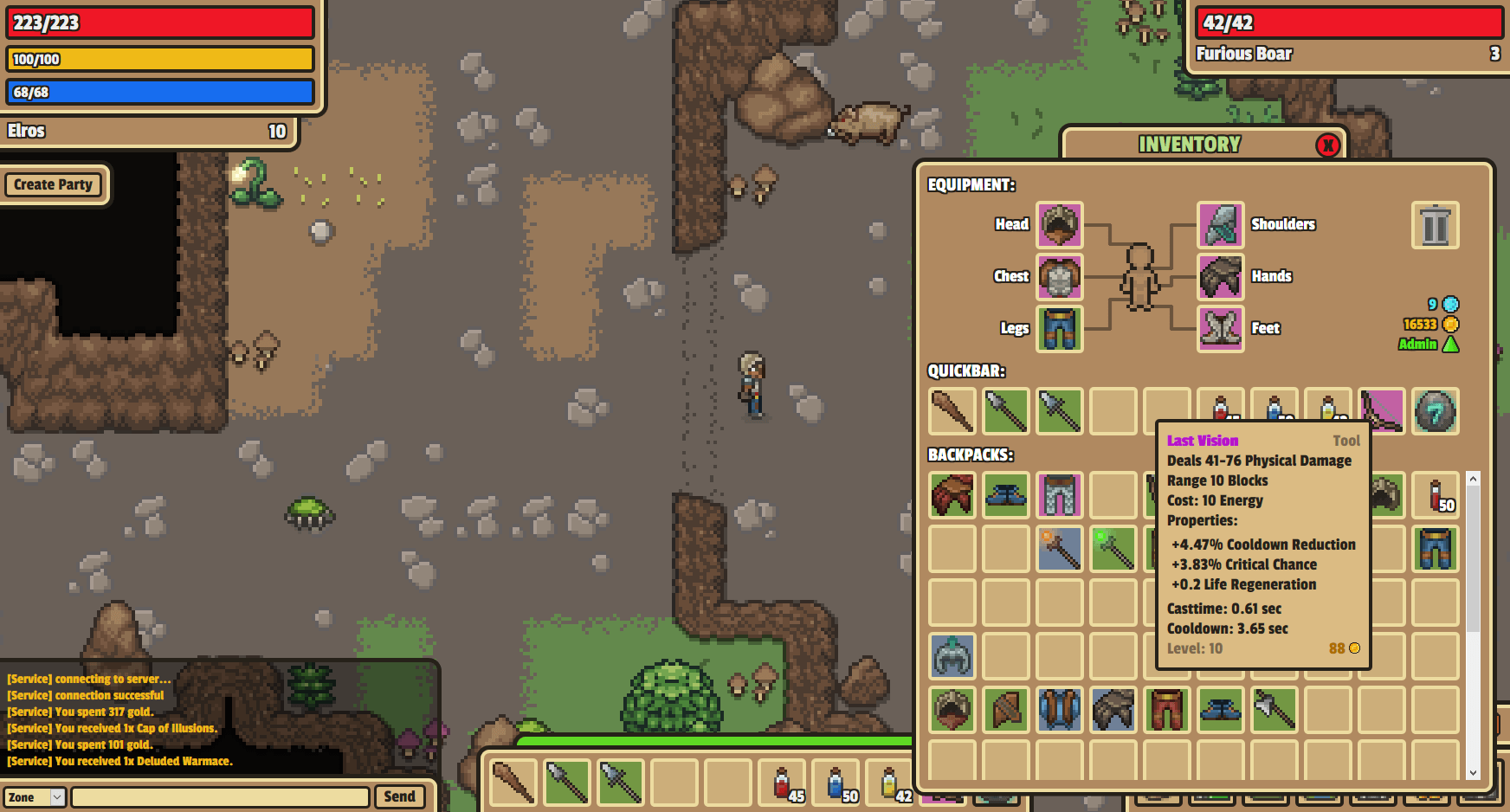 Stein - Free to play MMORPG browser game in a fantasy World